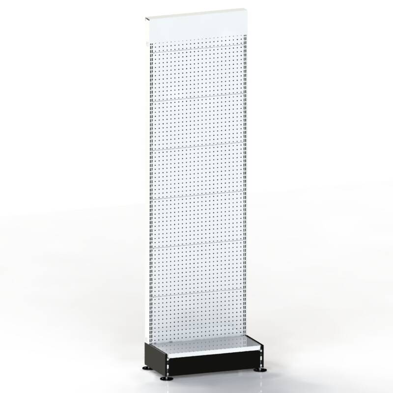 Pharmacy Gondola Ends 2115mm high_White